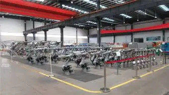 China ANHUI TECHFLY ROBOTICS TECHNOLOGY CO., LTD factory production line