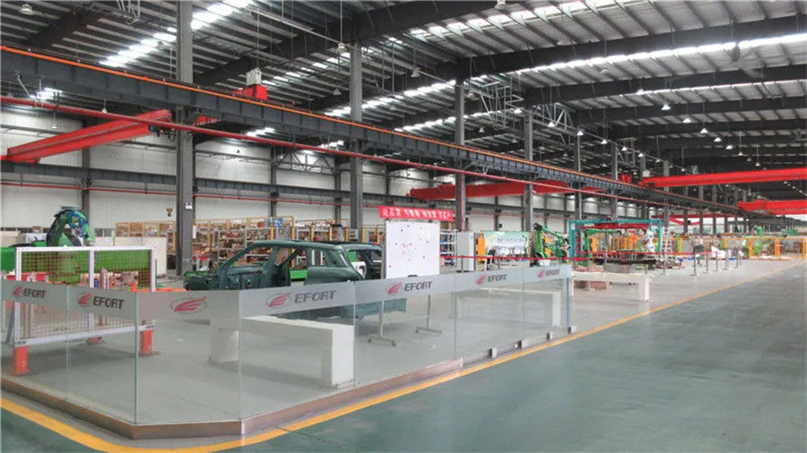 China ANHUI TECHFLY ROBOTICS TECHNOLOGY CO., LTD factory production line