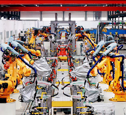 Integrated Body Shop And Assembly Shop Robotics Automation Solution ...
