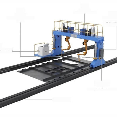 Intelligent Welding Robot System With Gantry 7th 8th 9th Axis 2 Robots ...