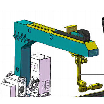 Intelligent Welding Robot System With Gantry 7th 8th 9th Axis 2 Robots ...